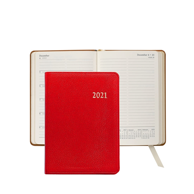 Red 2015 Notebook Brights Leather | Rifflounge